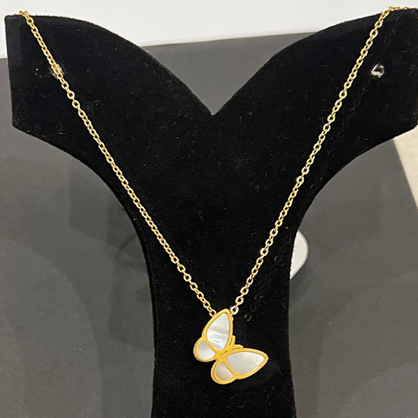Stainless Steel Butterfly Chain – Jewels By Aqsa